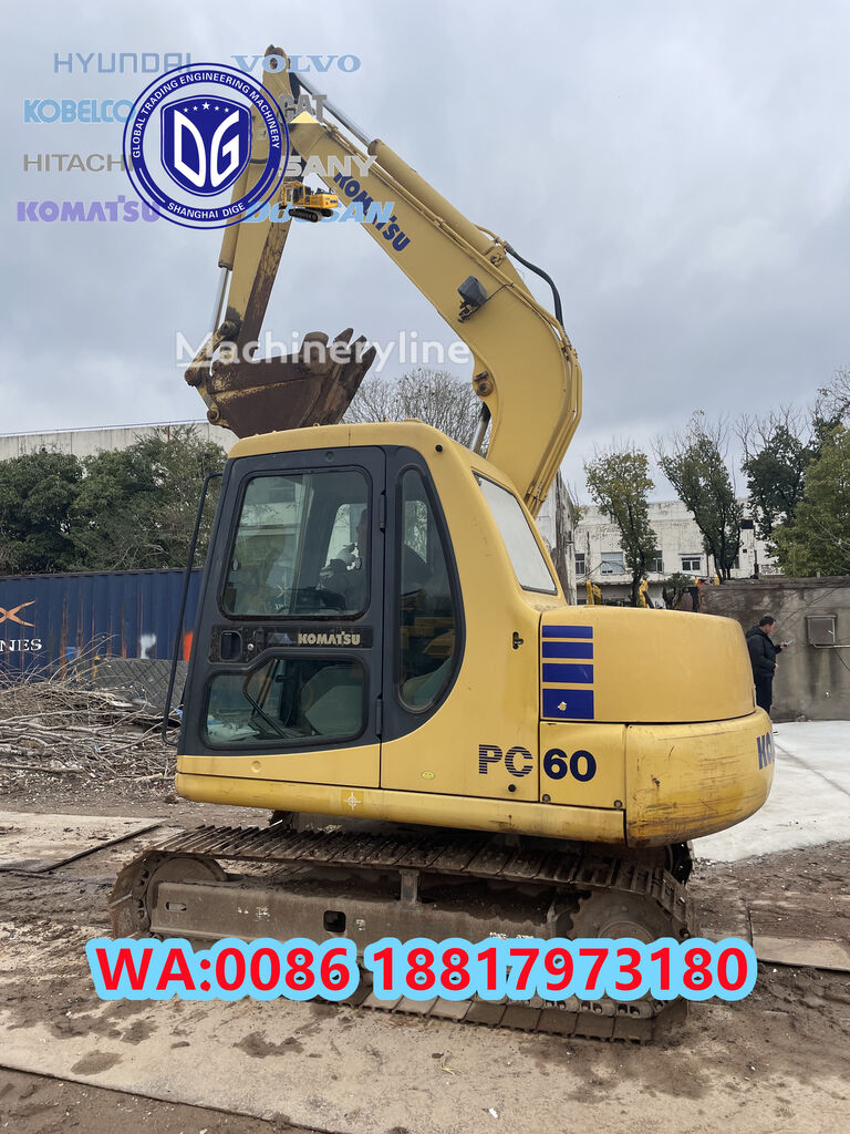 Komatsu PC60-7 mini bager