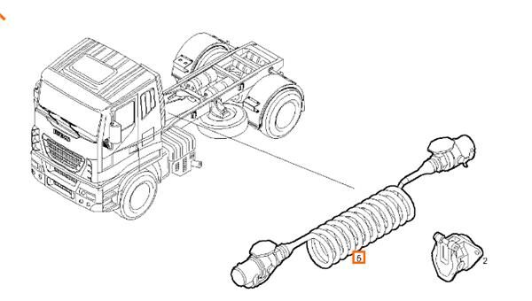 41200503 ožičenje za IVECO Stralis kamiona