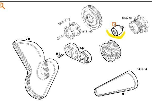 2087UN zatezač remena za IVECO Stralis kamiona