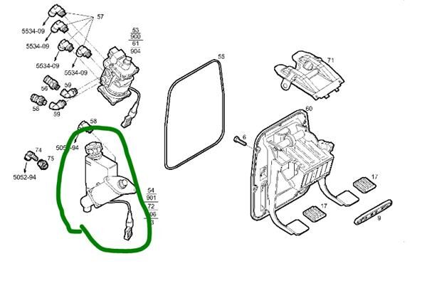 180334 radni cilindar kvačila za IVECO EuroCargo tector kamiona