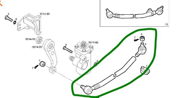 2042301 uporne spone za IVECO EuroCargo tector kamiona