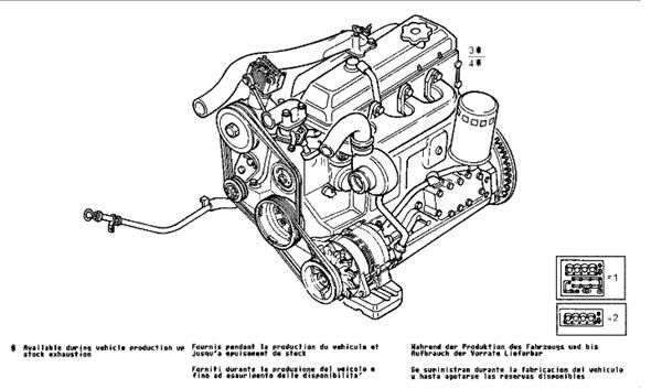 500301569 motor za IVECO 10-180 kamiona
