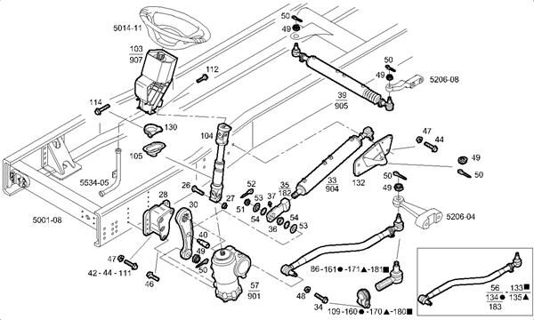41032671 diferencijal za IVECO Stralis kamiona