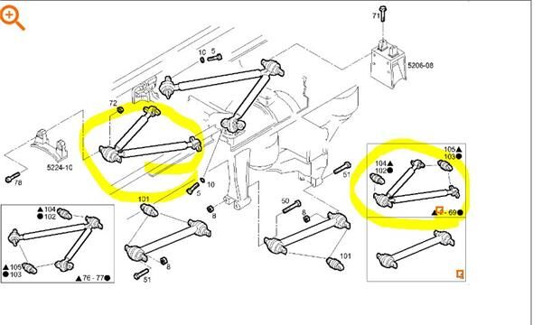 2360500018 reaktivna šipka za IVECO Stralis kamiona