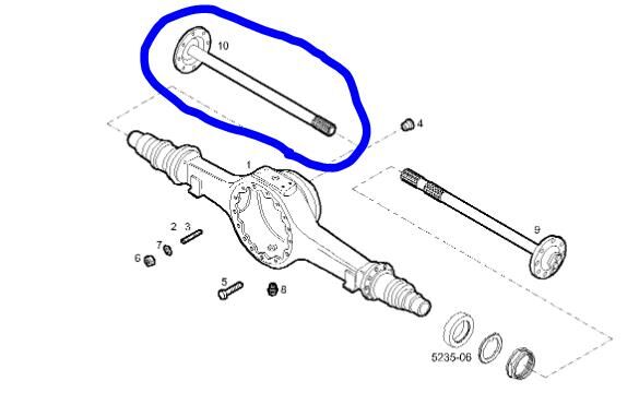 3206Q1967 ležaj za IVECO Stralis kamiona