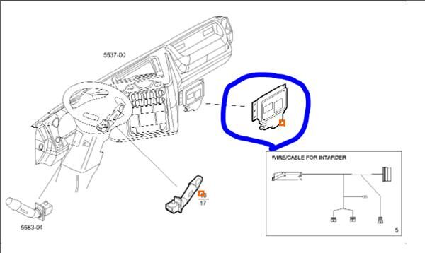 504218713 upravljačka jedinica za IVECO Stralis kamiona