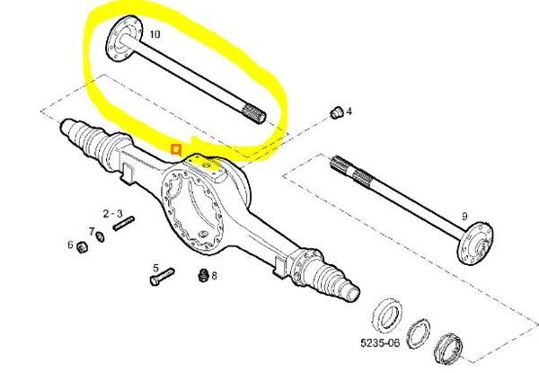 3206Q1967 ležaj za IVECO Stralis kamiona