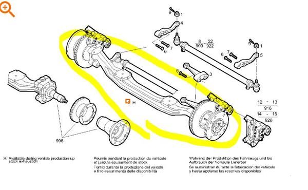 46391682 prednji most za IVECO Stralis kamiona