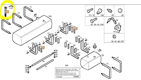 AFTX6006250 senzor za IVECO Stralis kamiona