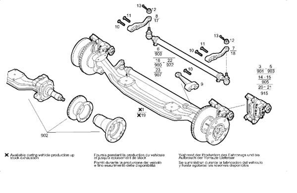 7182257 prednji most za IVECO EuroTech Cursor (MH) kamiona