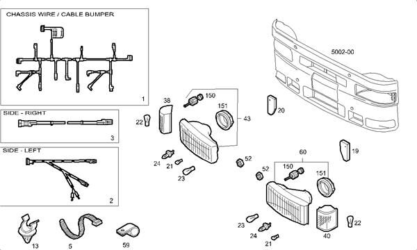 4861794 far za IVECO EuroTech Cursor (MH) kamiona