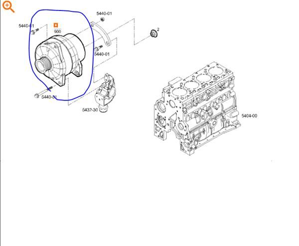 4892320 generator za IVECO CC100E21 TECTOR kamiona