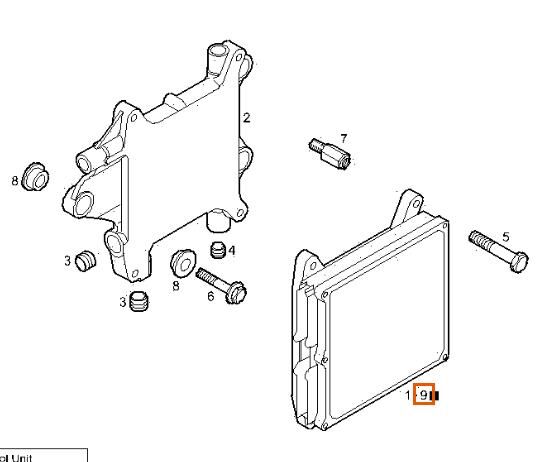 2996405 upravljačka jedinica za IVECO EuroTech (MP) kamiona