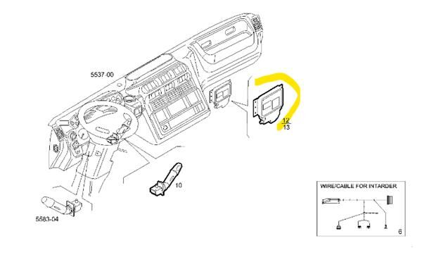 504218713 upravljačka jedinica za IVECO Stralis kamiona