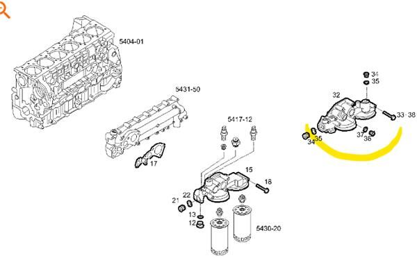 504060649 pričvršćivači za IVECO Stralis kamiona