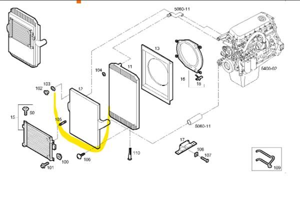 CI113000P interkuler za IVECO Stralis (AS) kamiona