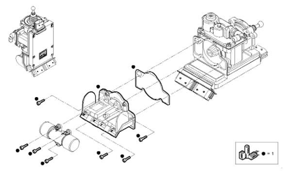 4800209202 ventil ručne kočnice za IVECO Stralis kamiona