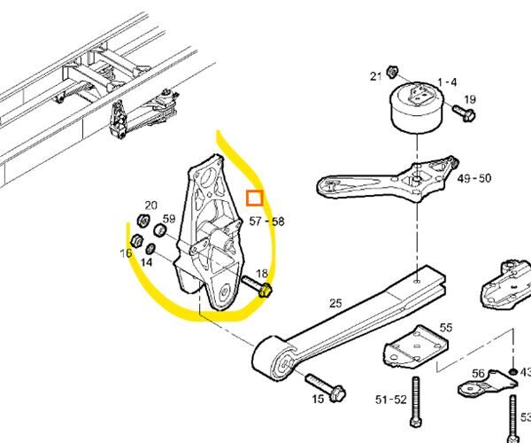 41272492 pričvršćivači za IVECO Stralis kamiona