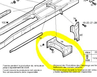 8132241 drugi rezervni deo karoserije za IVECO Stralis kamiona