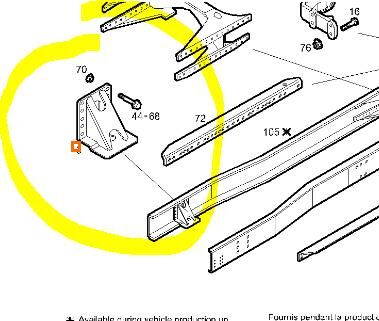 500398154 držač motora za IVECO Stralis kamiona