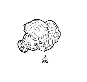 42536362 diferencijal za IVECO SuperCargo (ML) kamiona