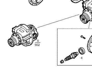 93163403 diferencijal za IVECO SuperCargo (ML) kamiona