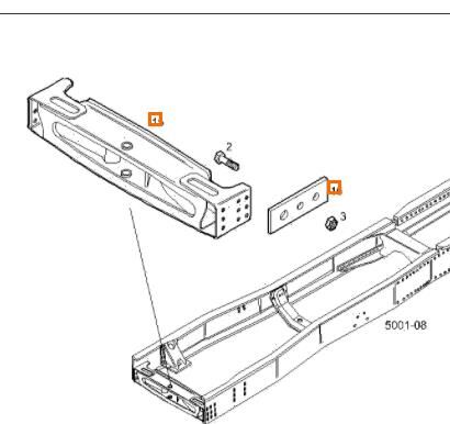 41270130 drugi rezervni deo karoserije za IVECO Stralis kamiona