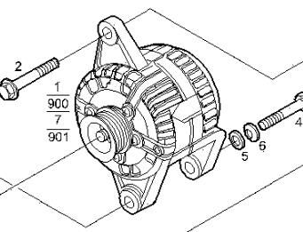 504009977 generator za IVECO Daily III kamiona