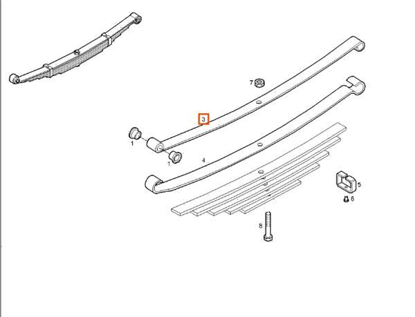 93812672 zadnji most za IVECO Daily II kamiona