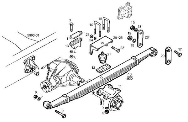 93813306 gibanj za IVECO Daily I kamiona
