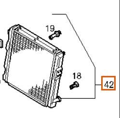 98425619 radijator za hlađenje motora za IVECO EuroCargo kamiona