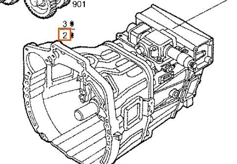 8859163 menjač za IVECO EuroCargo kamiona