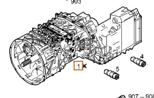 8869969 menjač za IVECO Stralis kamiona