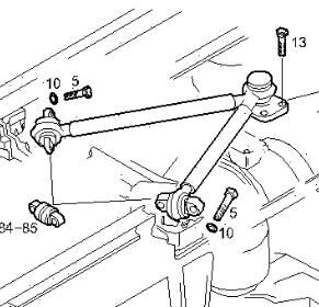 41034479 reaktivna šipka za IVECO Stralis kamiona