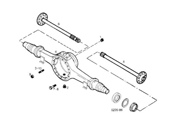 42532868 ležaj za IVECO EuroTech (MP) kamiona