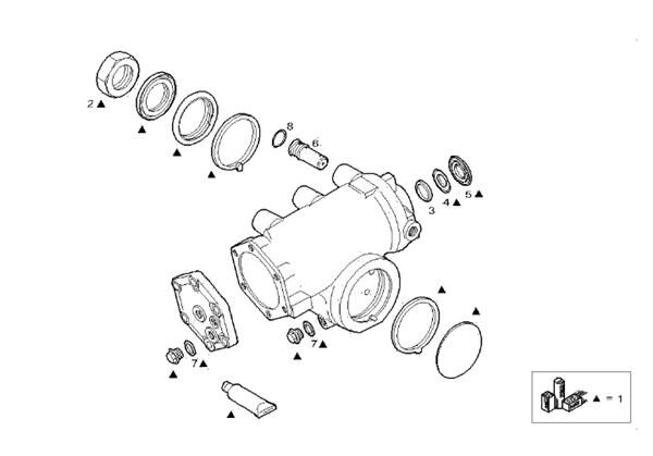 41218668 hidraulički pojačivač za IVECO EuroTech (MP) kamiona