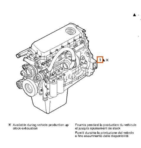 504076292 motor za IVECO Stralis kamiona