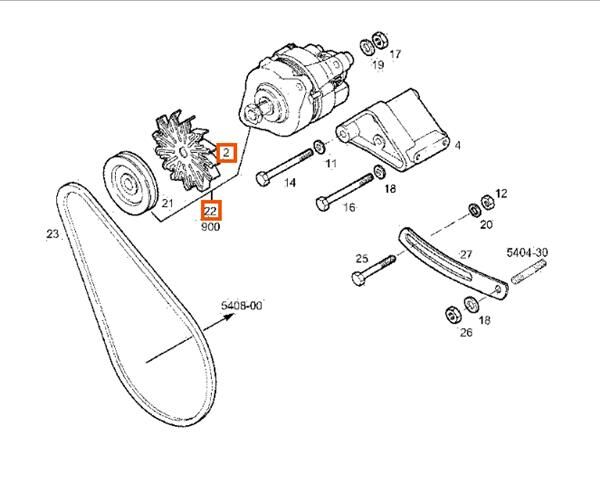 98417211 generator za IVECO SuperCargo (ML) kamiona
