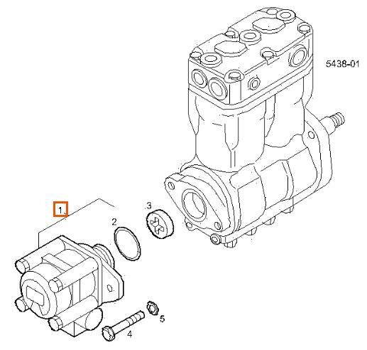 41211223 hidraulički pojačivač za IVECO EuroTech (MP) kamiona