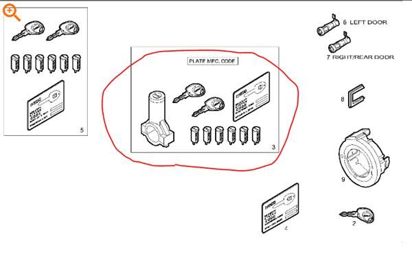 2996074 brava za paljenje za IVECO DAILY kamiona
