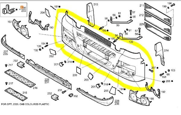 504186929 branik za IVECO Stralis kamiona