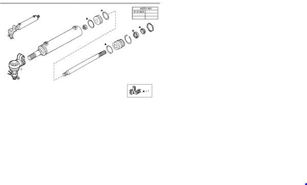 93161566 hidraulični cilindar za IVECO EuroTech (MP) kamiona