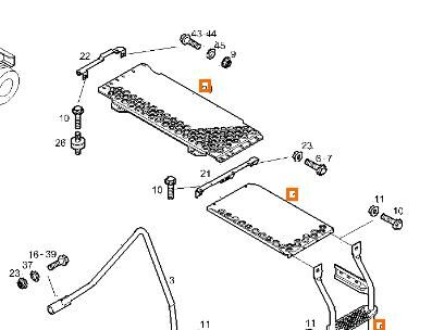 41030500 bočna stepenica za IVECO Stralis kamiona