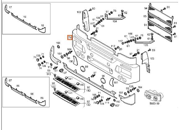 500383946 branik za IVECO Stralis kamiona