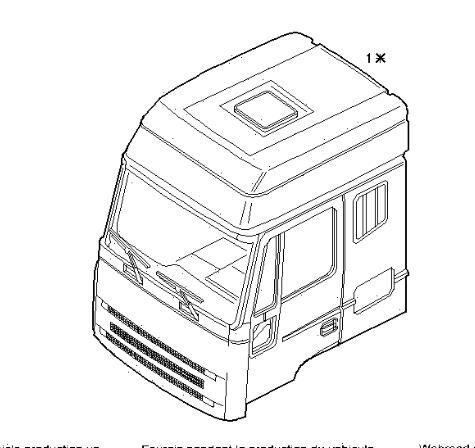 500383267 kabina za IVECO EuroTech (MP) kamiona