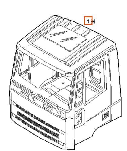 98451808 kabina za IVECO EuroCargo kamiona