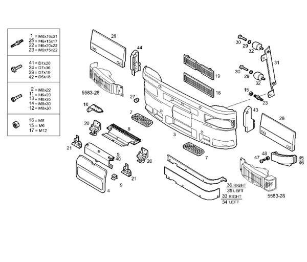 8143031 branik za IVECO EuroTech (MP) kamiona