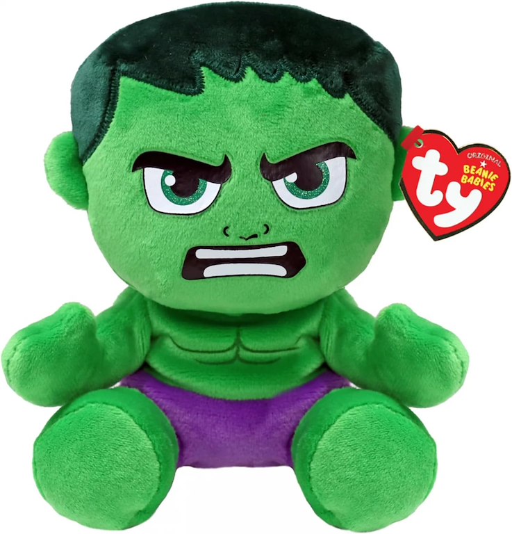 Plisana igracka TY Beanie Babies Hulk
