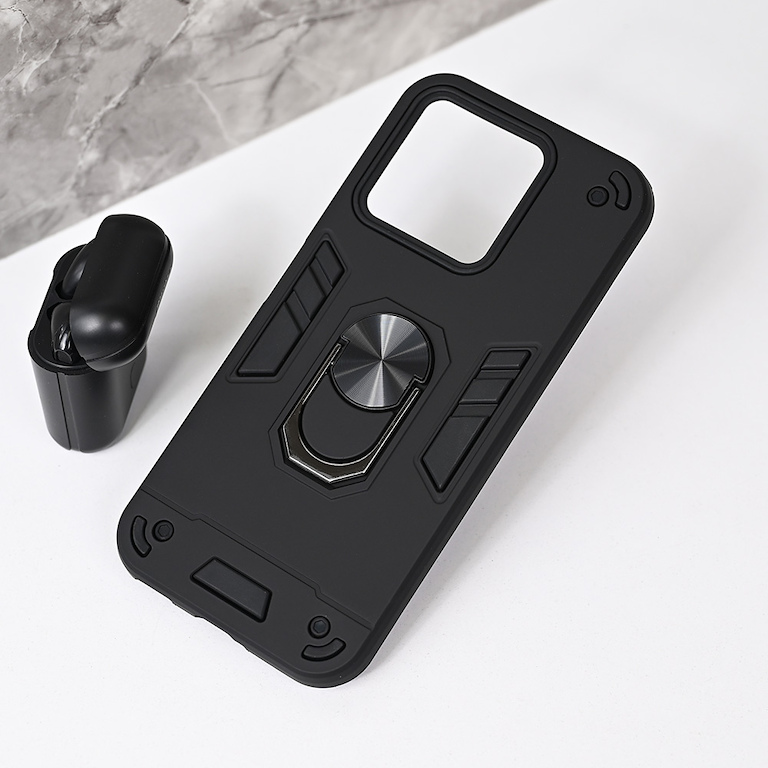 Zastitna maska (futrola) Hard Ring - Huawei Honor X8c crna