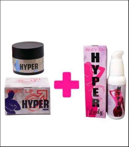 Hyper men krema + hyper lady krema